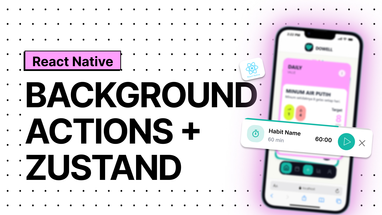 React Native Background Timer Guide: Keep It Running | Rogasper Learn | Rogasper Learn